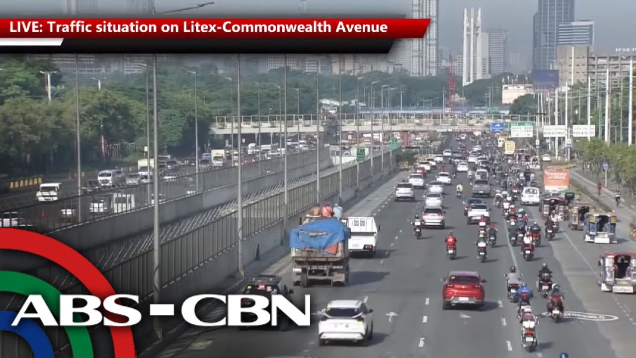 LIVE: Traffic situation on Commonwealth Avenue | ABS-CBN News - YouTube