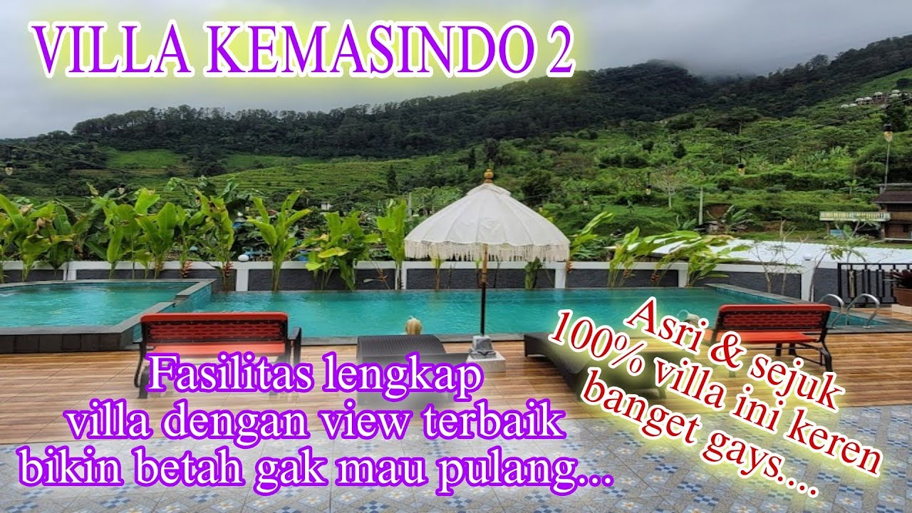 Villa kemasindo 2 | mewah, fasilitas lengkap | salah satu villa dengan ...