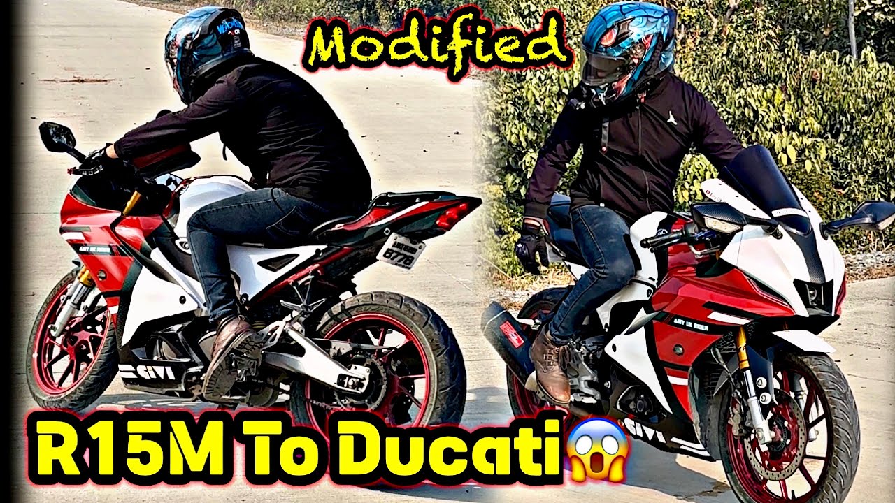 MOST LOADED YAMAHA R15M | NEW CUSTOM WRAP | R15V4 NEW LOOK - YouTube