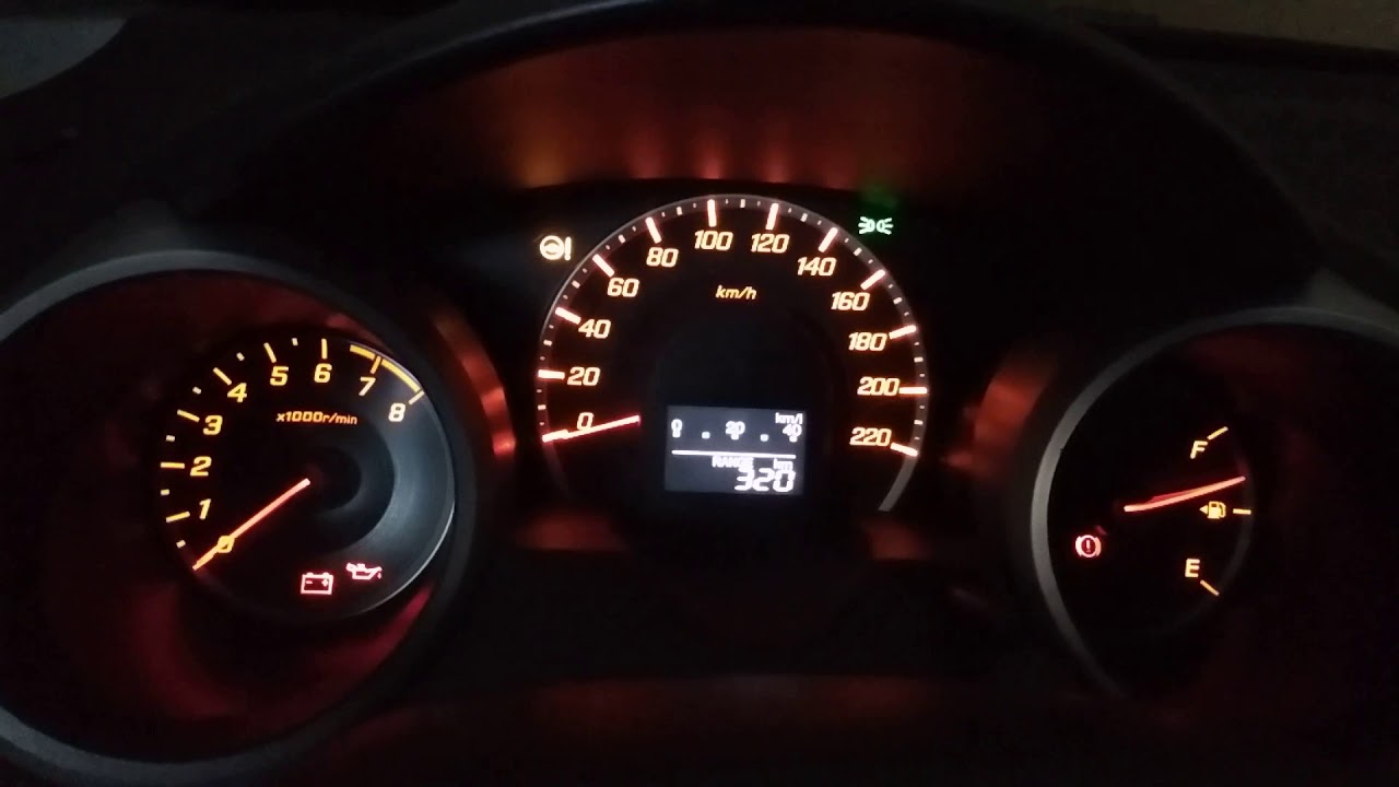 Computador de bordo - Honda Fit G2 - YouTube