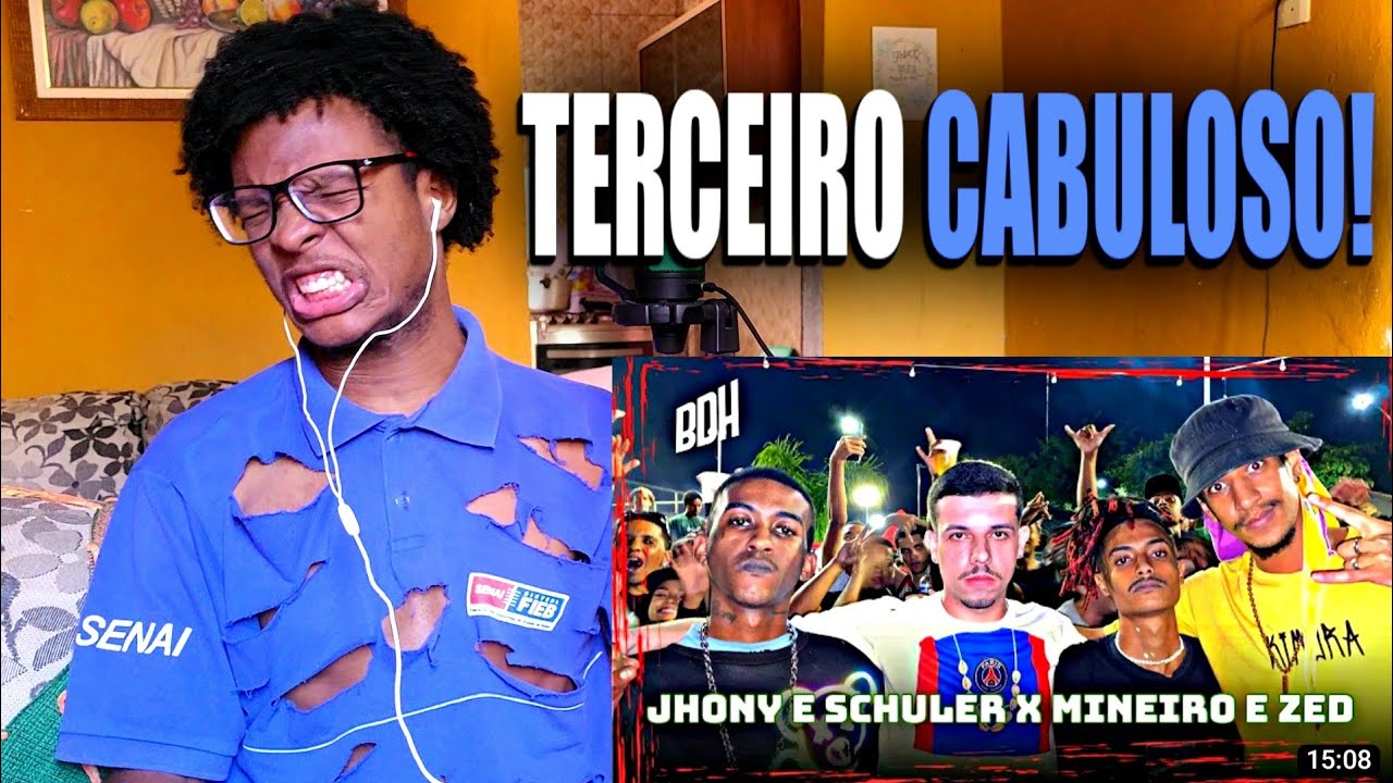 (UMA GUERRA DE FATALITYS 🔥) JHONY MC E SCHULER X MINEIRO E ZED | React ...