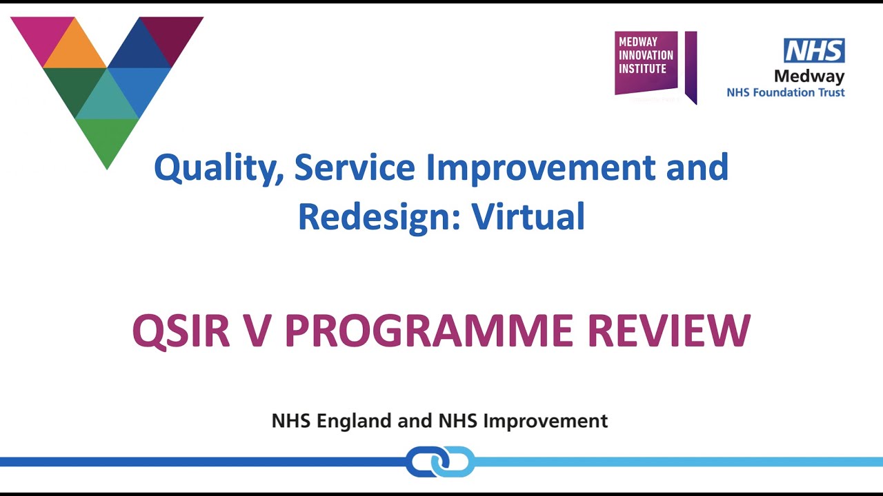 QSIR Virtual Programme Review - Medway 2021 - YouTube