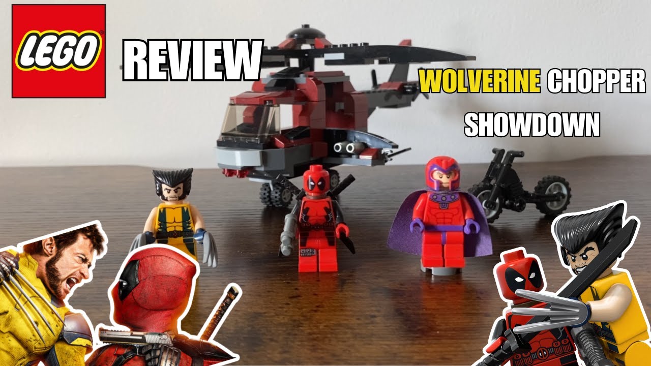Lego Wolverine Chopper Showdown (6866) Review! (Deadpool And Wolverine ...