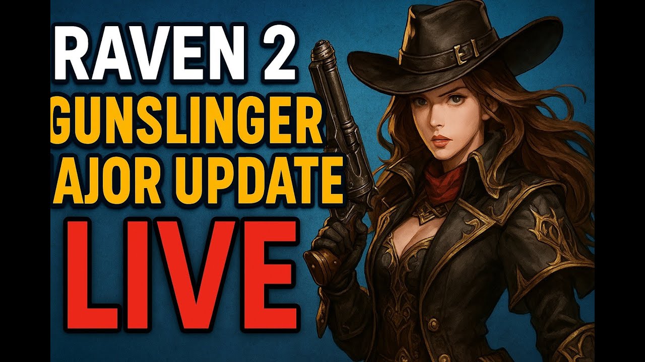 🔴 RAVEN 2 Major Update LIVE | Gunslinger, Class Change Event, Golden ...