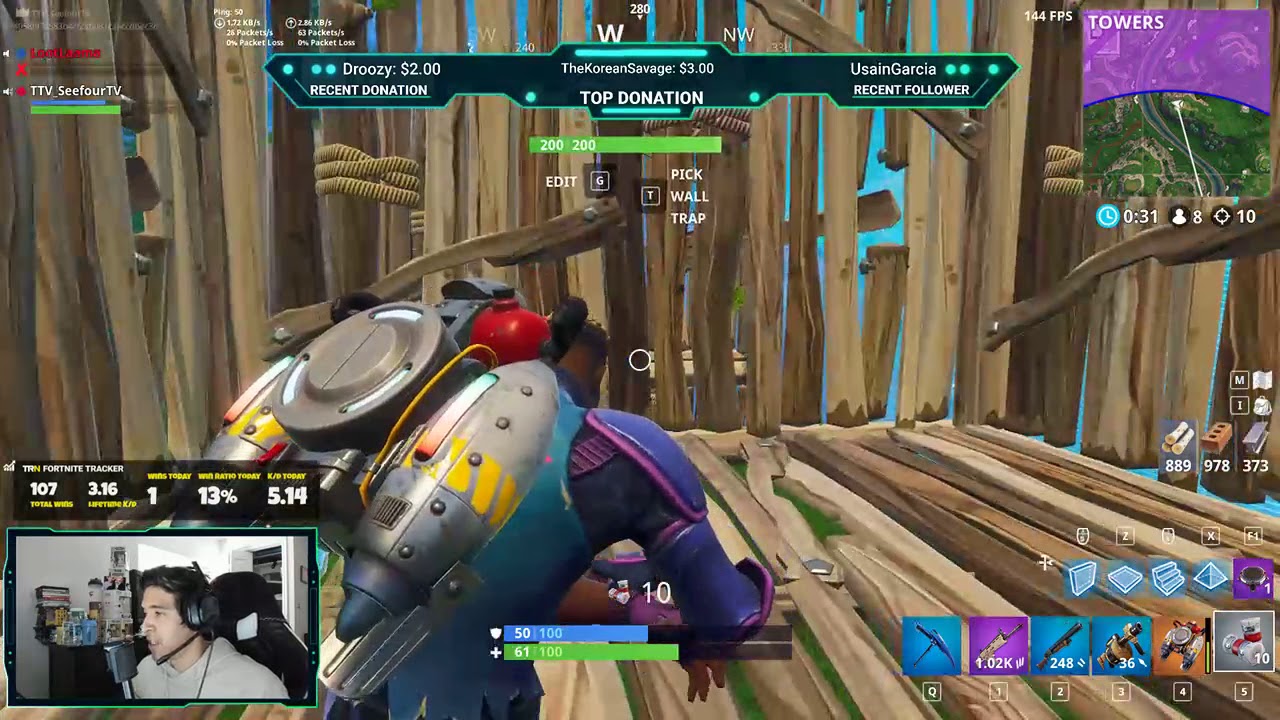 Fortnite - Calculated EPIC DUOS Stream highlight - YouTube