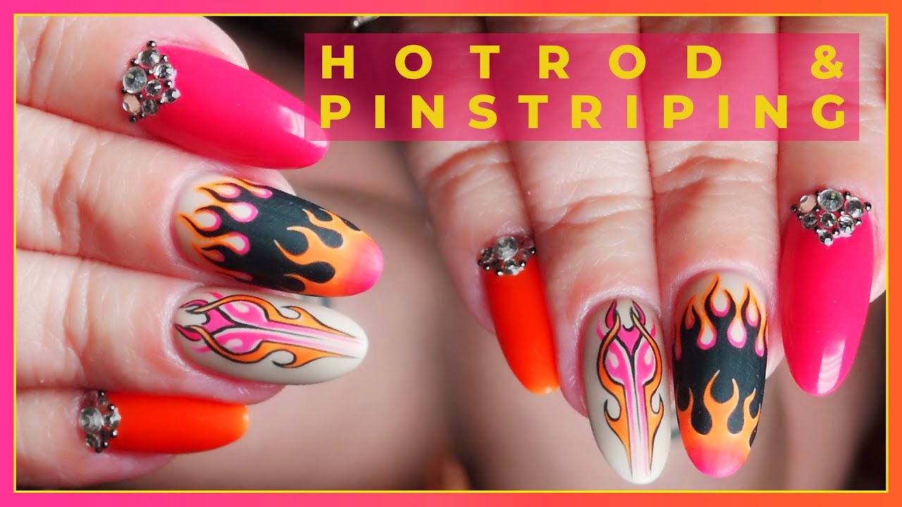 🔥💎HotRod & PinStriping Flame Set💎🔥 - YouTube