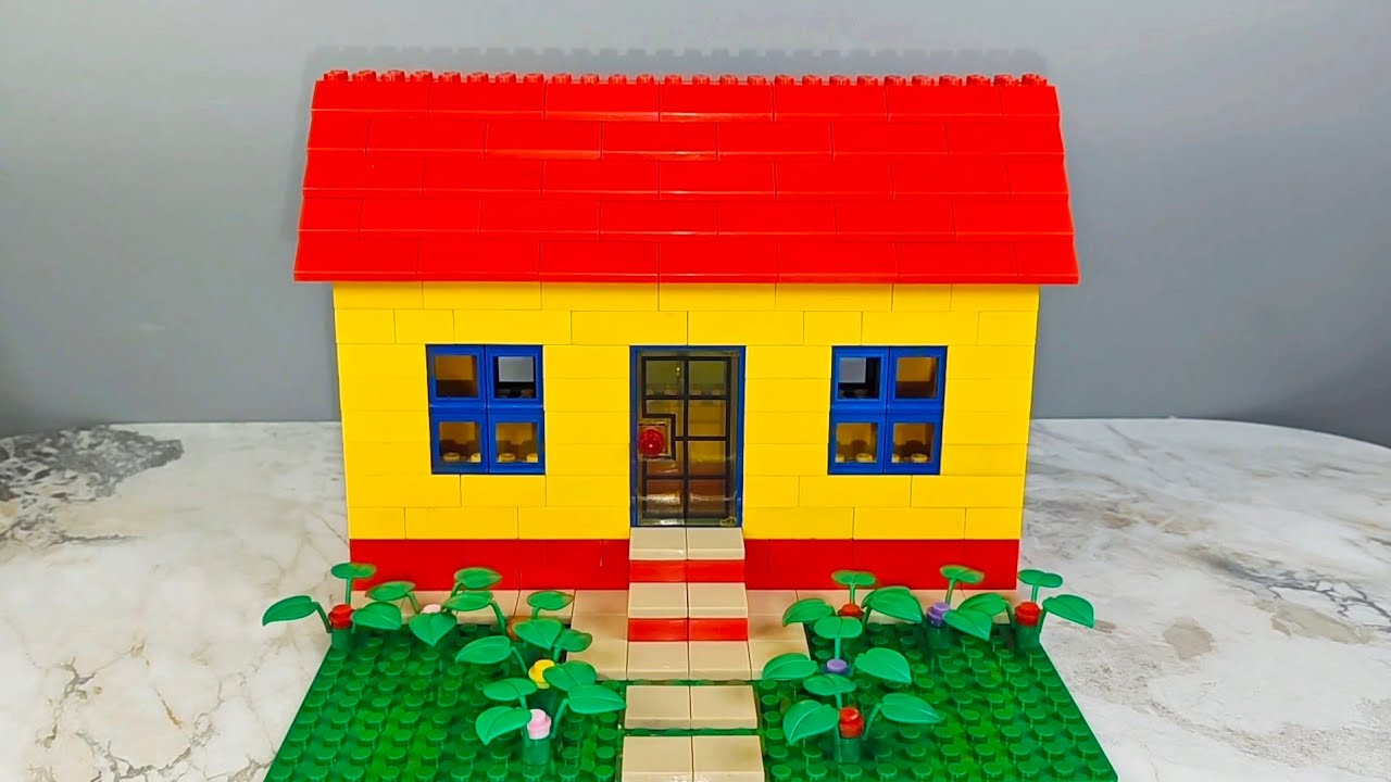 Satisfying Diy LEGO House | Lego Bricks ASMR | Building Blocks ASMR # ...