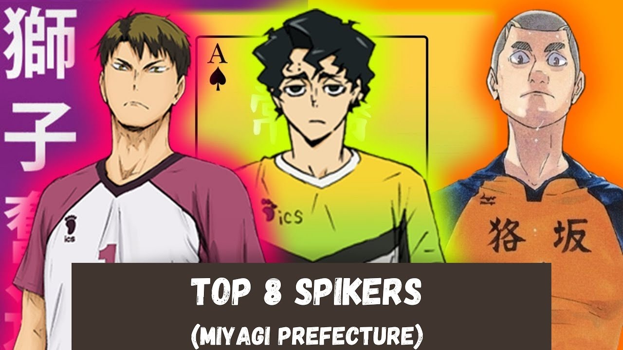 「AMV」Haikyuu!! - TOP 8 Spikers (Miyagi Prefecture) - YouTube