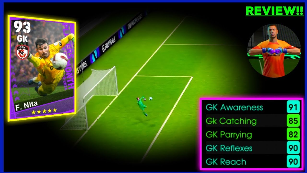 🧤Review GK F. NITA😬Bro Thinks He's Lev Yashin☠️Best Underrated GK In ...