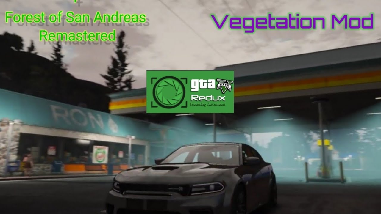GTA5 Remastered+Vegetation | Redux Graphics mod | Graphics Card GeForce ...