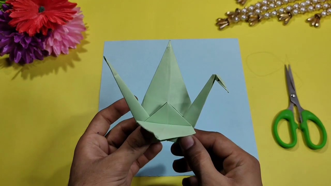 Paper bird | how to make a paper bird | art and craft🔥🔥🤗 - YouTube