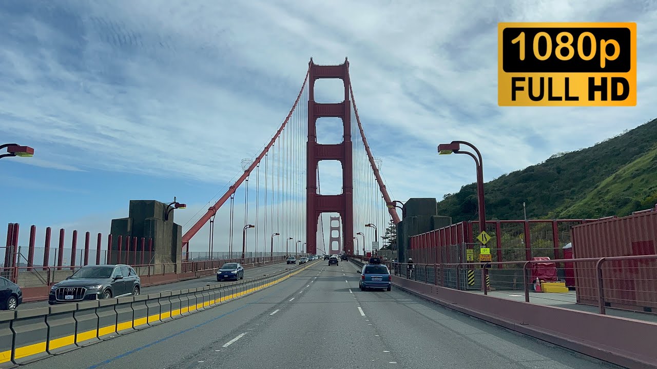 Driving the Golden Gate Bridge April 3th, 2024 - YouTube