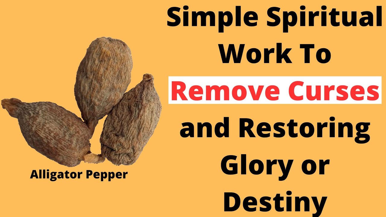 Simple Spiritual Work To Remove Curses and Restoring Glory or Destiny ...