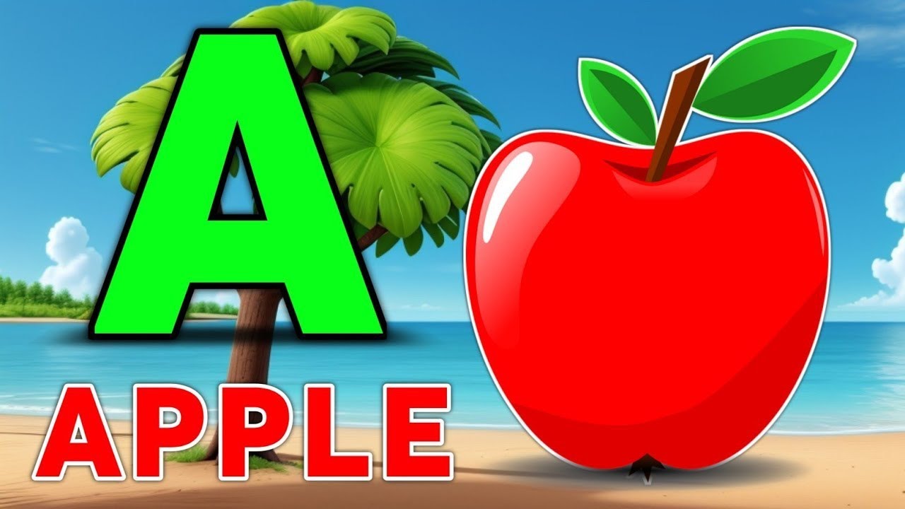 A for Apple B for Ball, abc phonics song, kids song, ABC Phonics Song for kids #abc - YouTube