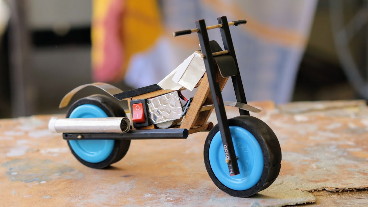 How to Make a Bike - Amazing DIY Electric Bike - YouTube