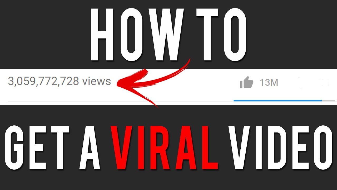 HOW TO GET A VIRAL VIDEO ON YOUTUBE!!! - YouTube
