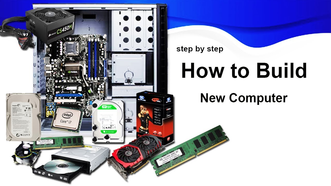 How to Build a PC! Step-by-Step ! Full Beginners Guide 2021 - YouTube