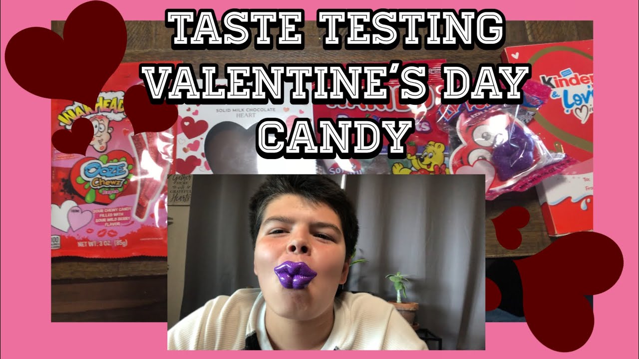 Taste Testing Valentine’s Day Candy - YouTube