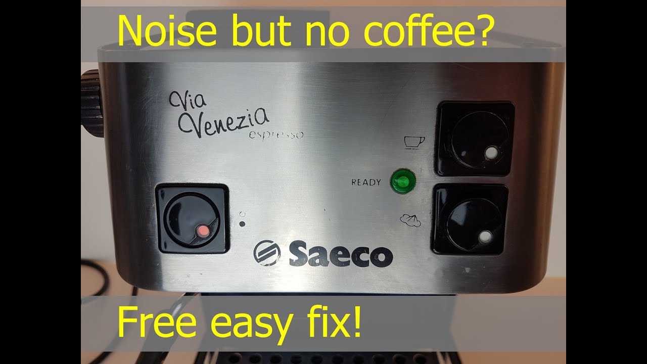 Repairing a Saeco Via Venezia / Starbucks Barista / Saeco Rio Vapore ...