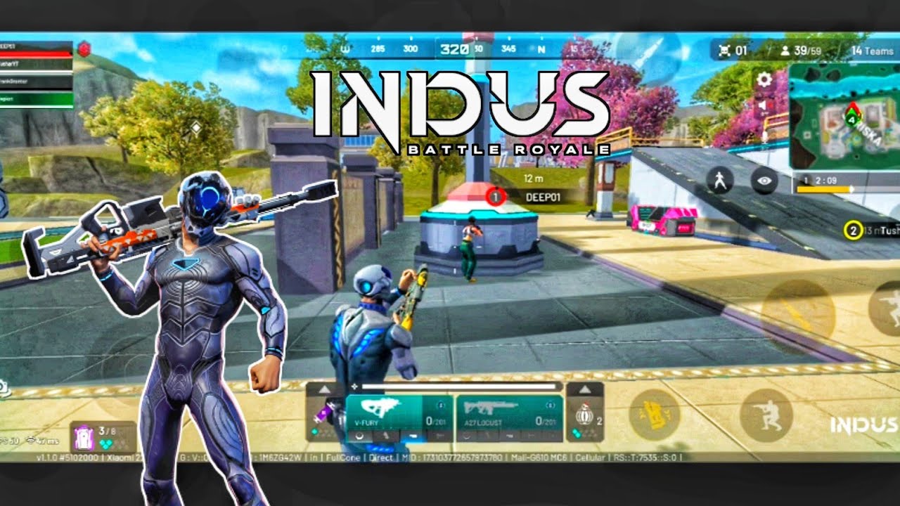 Indian Game Indus Battle Royale Gameplay In Depion Gamerz Best 🤙 - YouTube