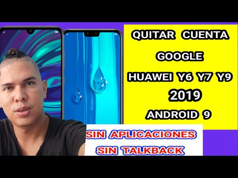 huawei y6 2019 y7 2019 y9 2019 frp bypass / Eliminar cuenta google huawei y9 2019