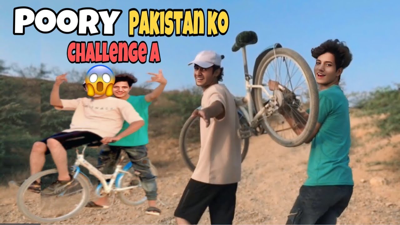 Poory Pakistan Ko Challenge A Ye Kr K Dikao 😲 - YouTube