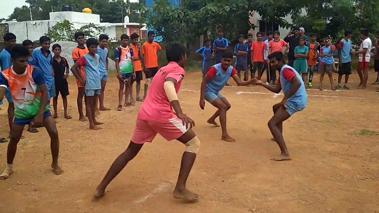 Childrens kabadi game state level under - 17 - YouTube