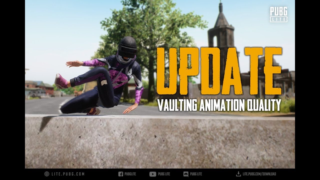 PUBG LITE - Improved Vaulting Animation Quality - YouTube