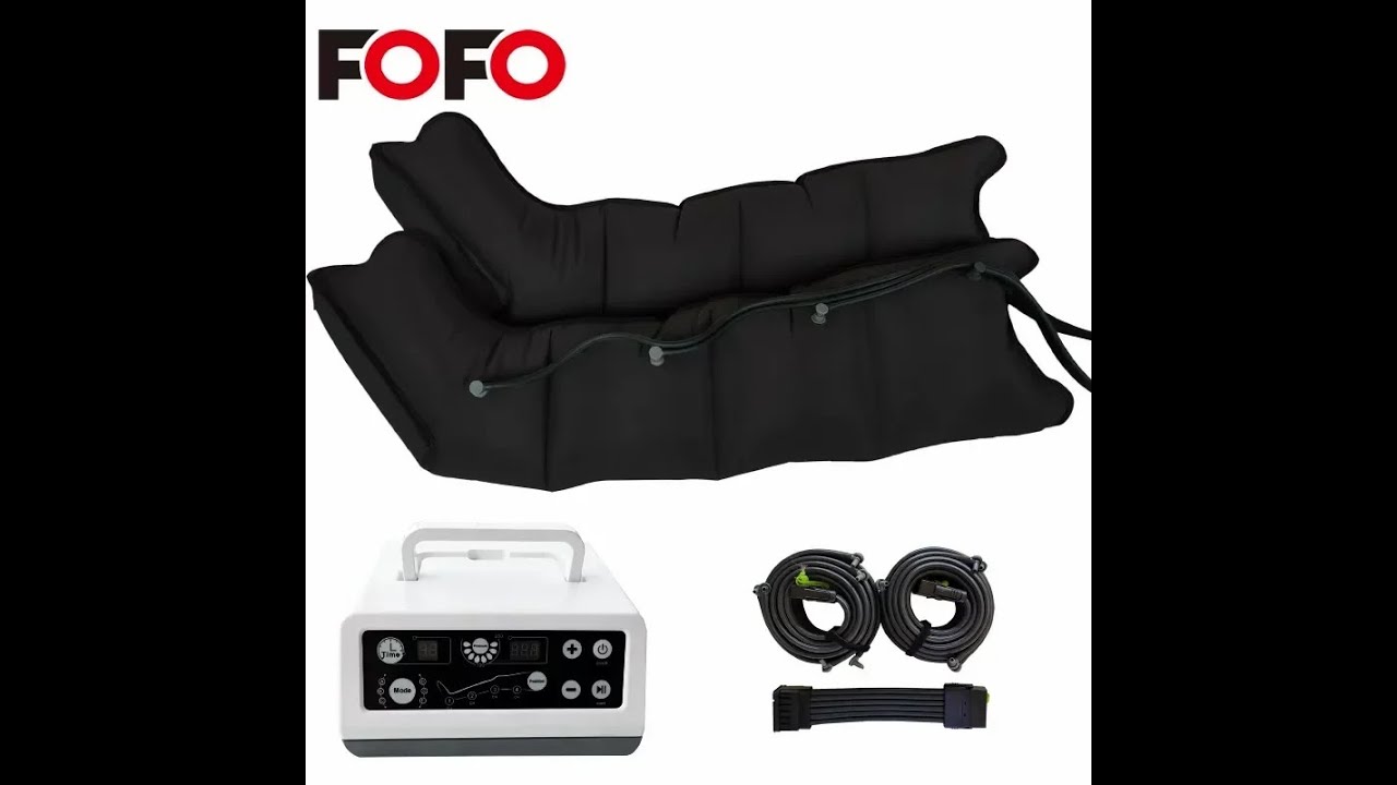 4 chamber, six-mode, digital air DVT machine for lymphedema with remote ...