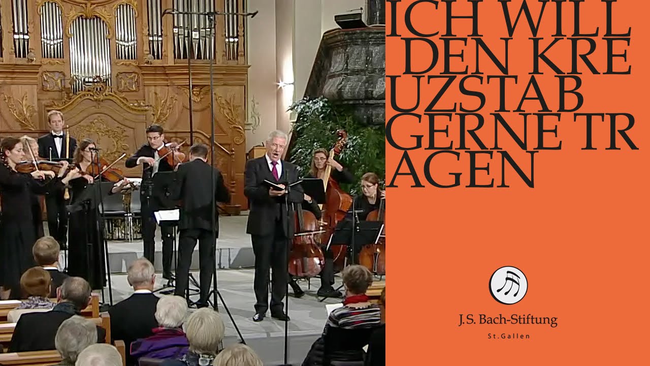J.S. Bach - Recitative "Ich stehe fertig und bereit" from Cantata BWV ...