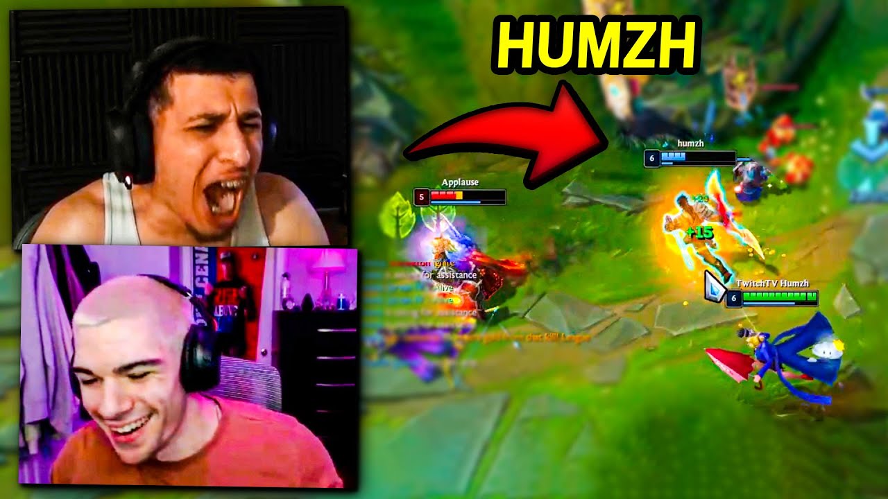 LoL But Humzh Loses His Mind Laning w/ Me In SoloQ - YouTube