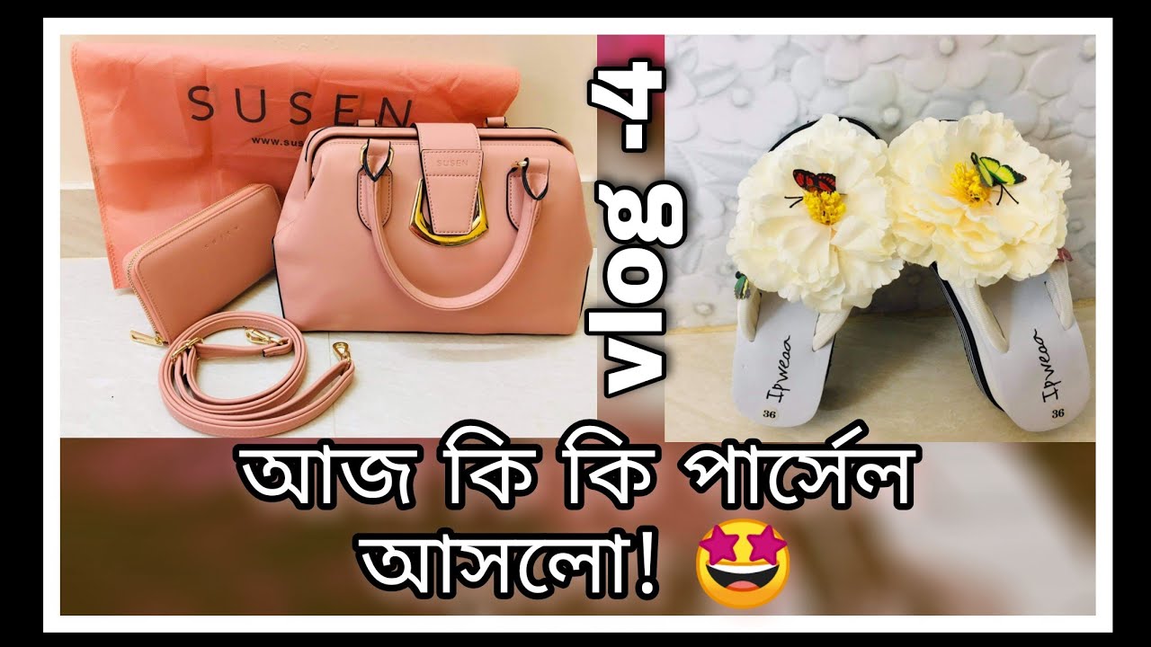 Susen Handbag review|Floral sandle| ️ My Sudden Shopping|(vlog-04)😍 ...