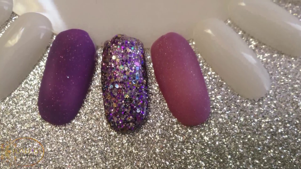 Como hacer color bugambilia y morado - YouTube