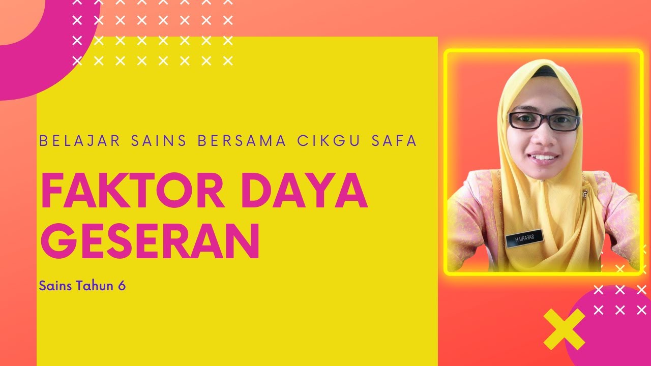 Faktor yang mempengaruhi Daya Geseran (eksperimen 1: Jenis Permukaan ...