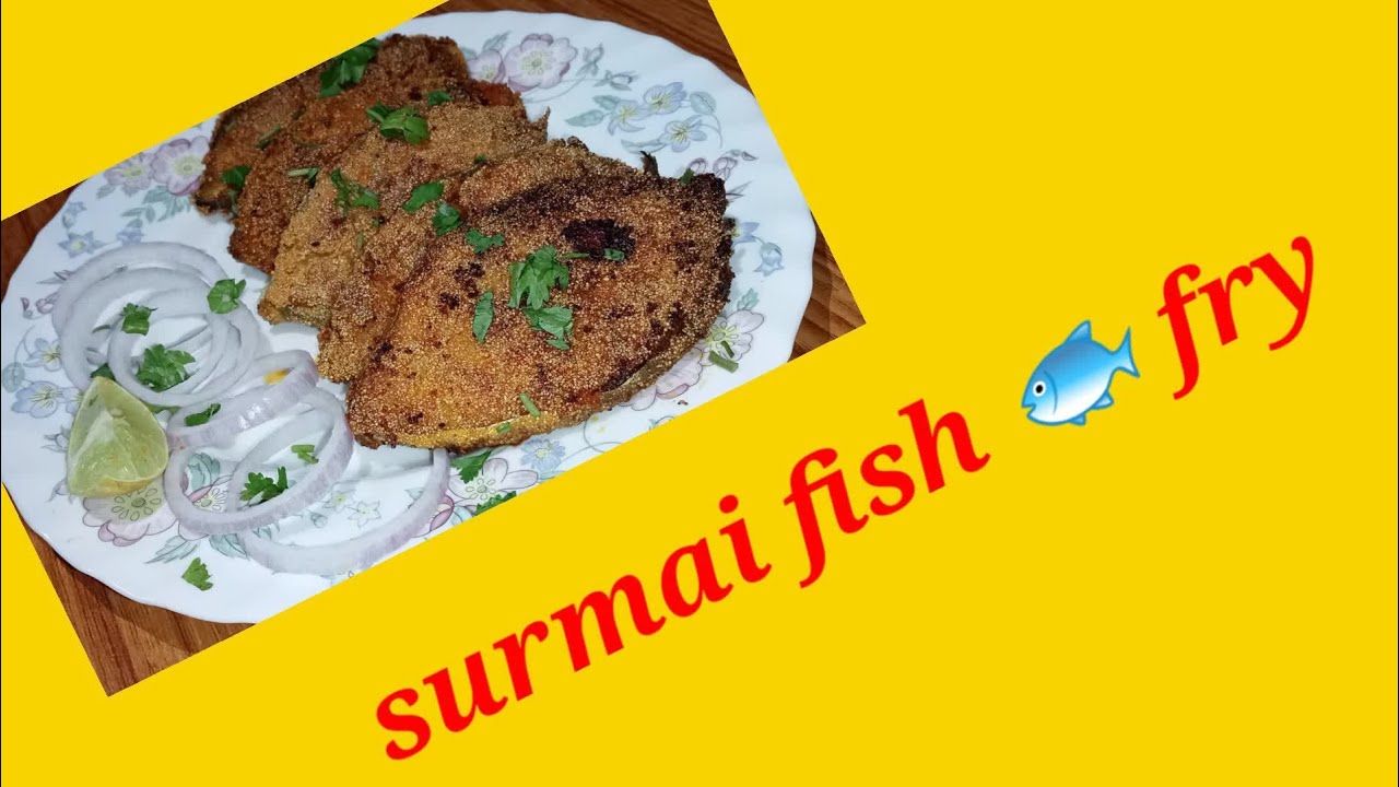 Surmai fish 🐟 fry | fish rawa fry| fish fry |alizaa cooking vlogs|quick ...