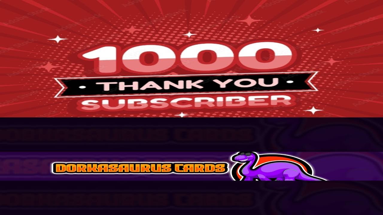 Thank You for 1000 SUBSCRIBERS! - YouTube