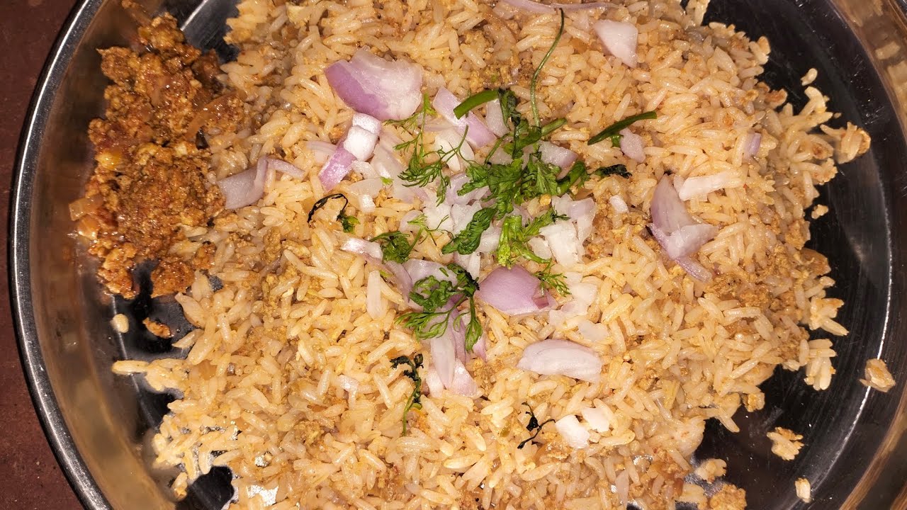 make street style egg rice recipe at home - YouTube