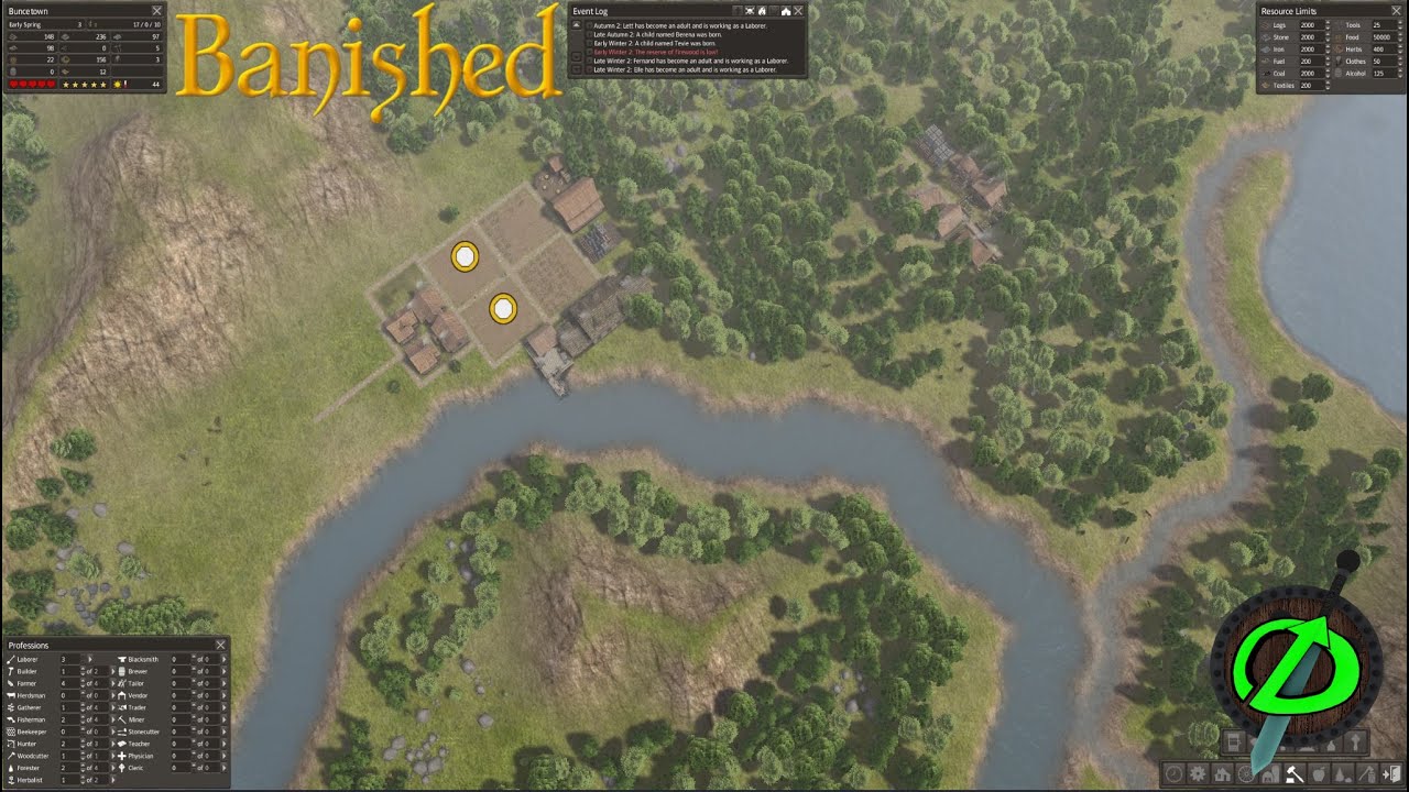Banished: The Start of A New Life - YouTube