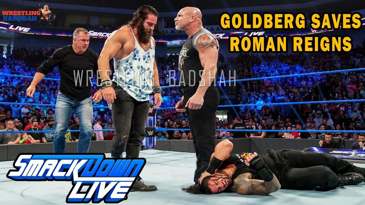 GOLDBERG SAVES ROMAN REIGNS FROM TEAM SHANE?! | Goldberg Returns on ...