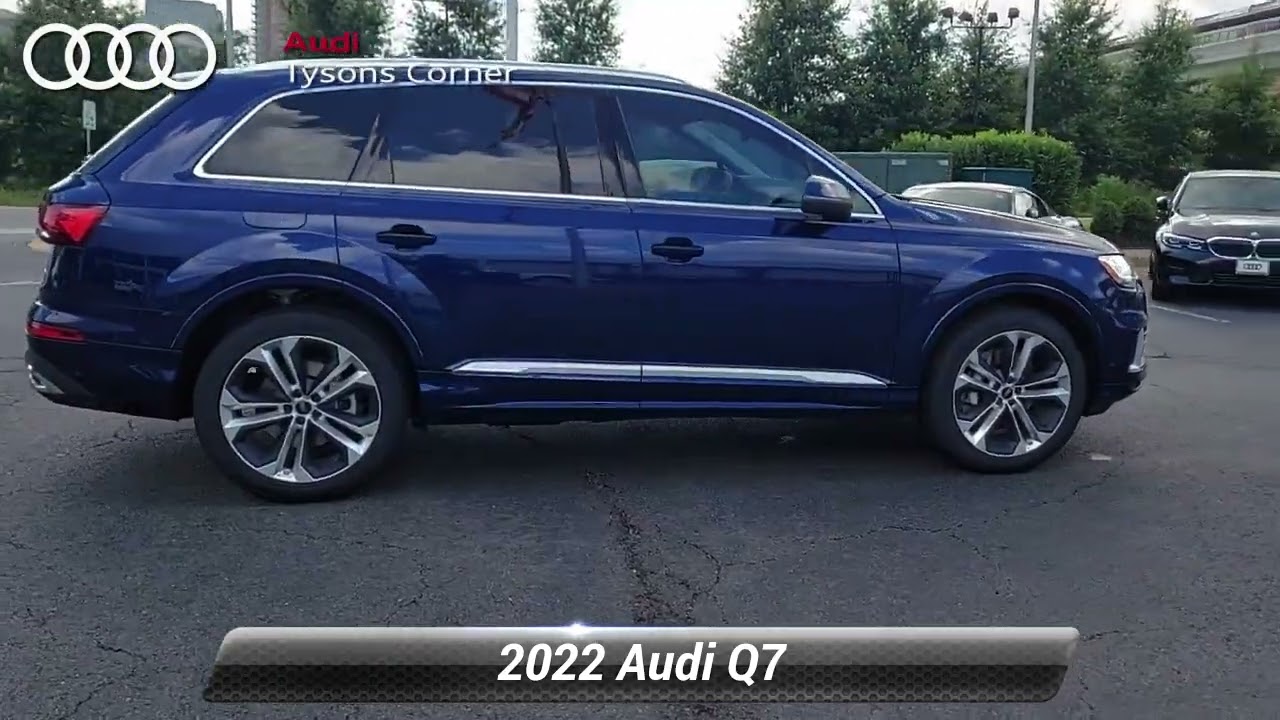 New 2022 Audi Q7 Premium Plus, Vienna, VA 22A0838 - YouTube