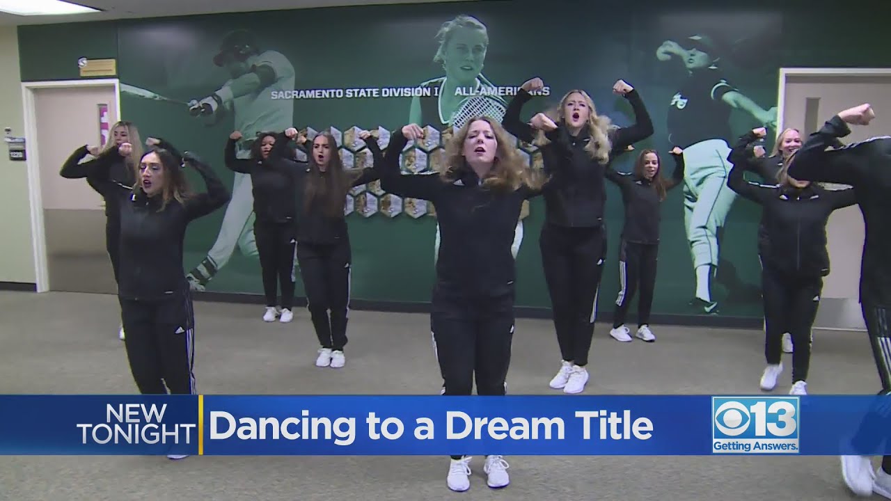 Sac State dance team dance another step closer to national title - YouTube