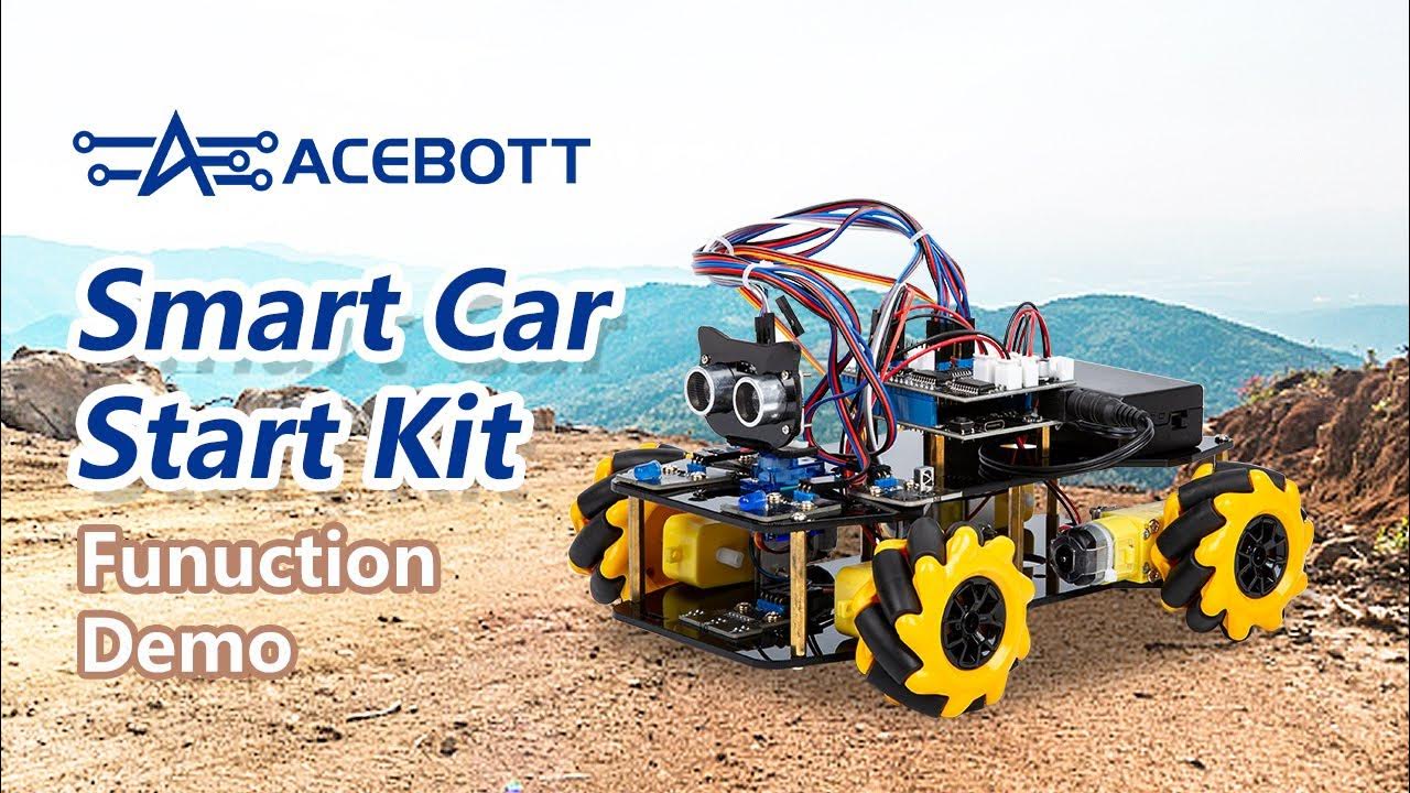 New product launch-ACEBOTT QD001 Smart Car Kit - YouTube