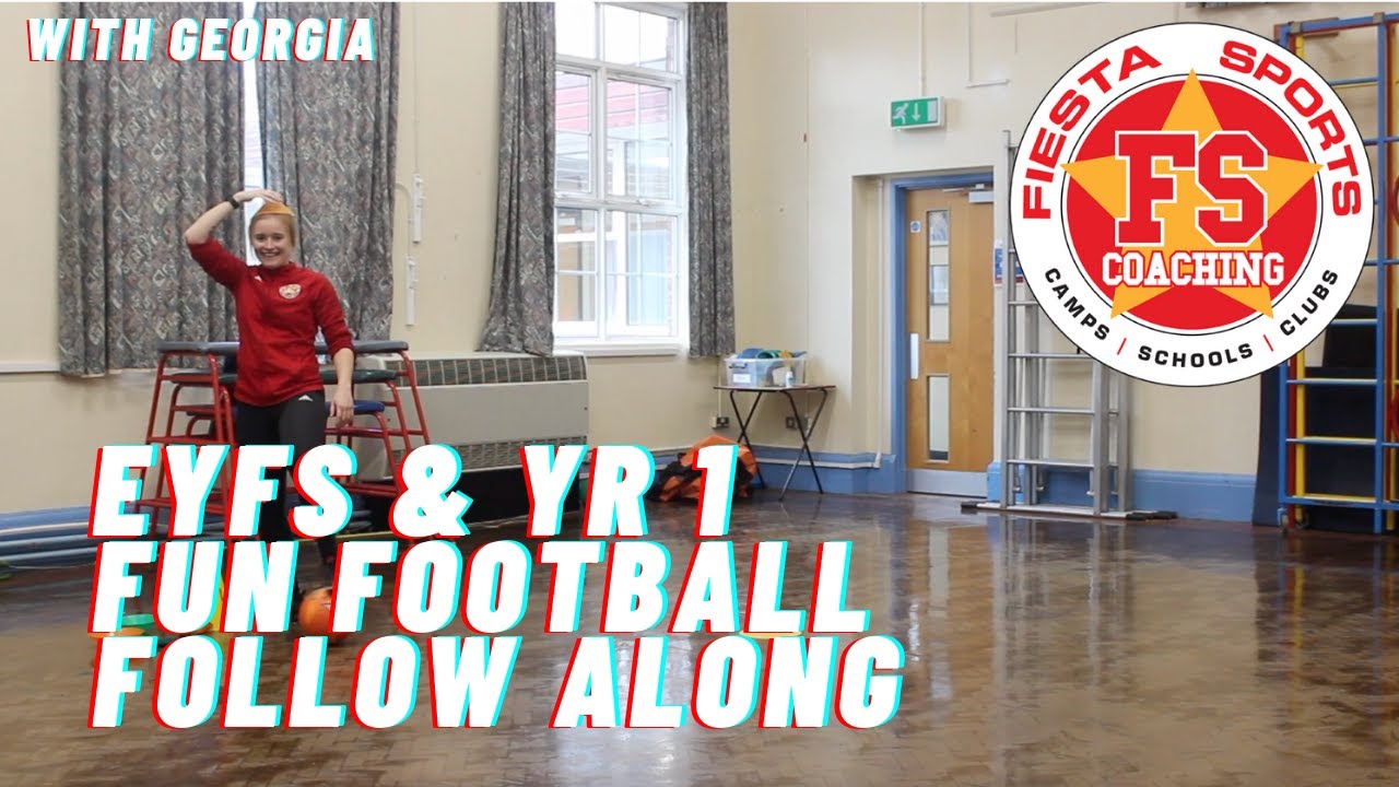 EYFS and YR 1 Fun Football - YouTube