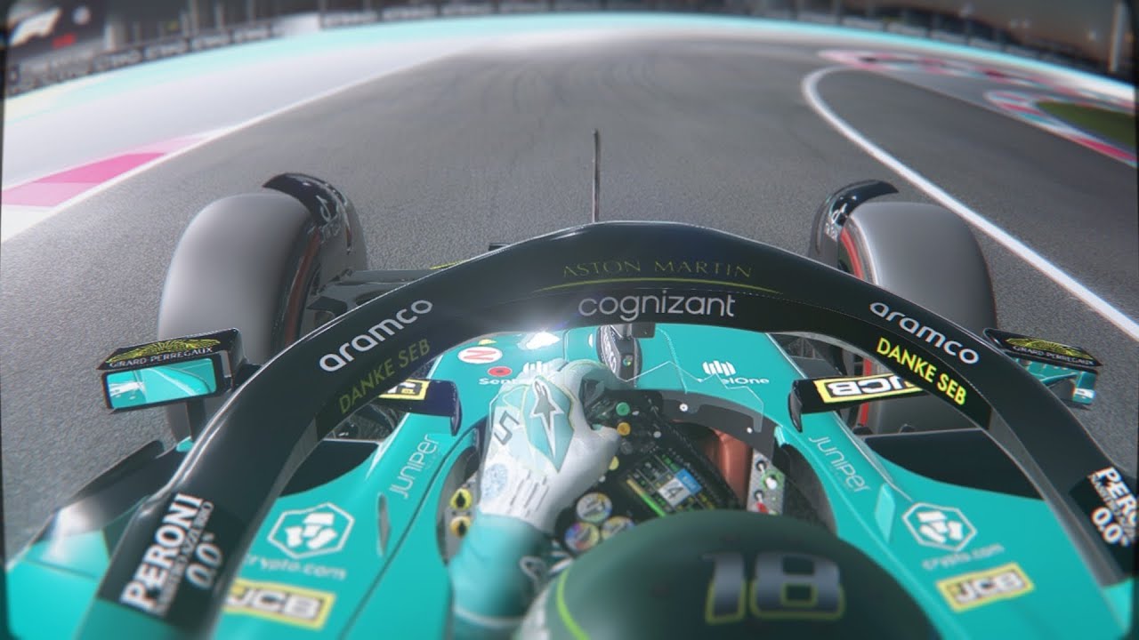 Sebastian Vettel AMR22B Last Q3 Run -Assetto Corsa - - YouTube