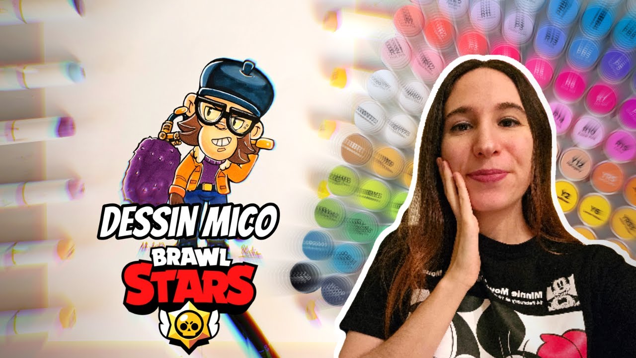[TUTO DESSIN] - Brawl Stars - Comment dessiner Mico, le nouveau brawler ...