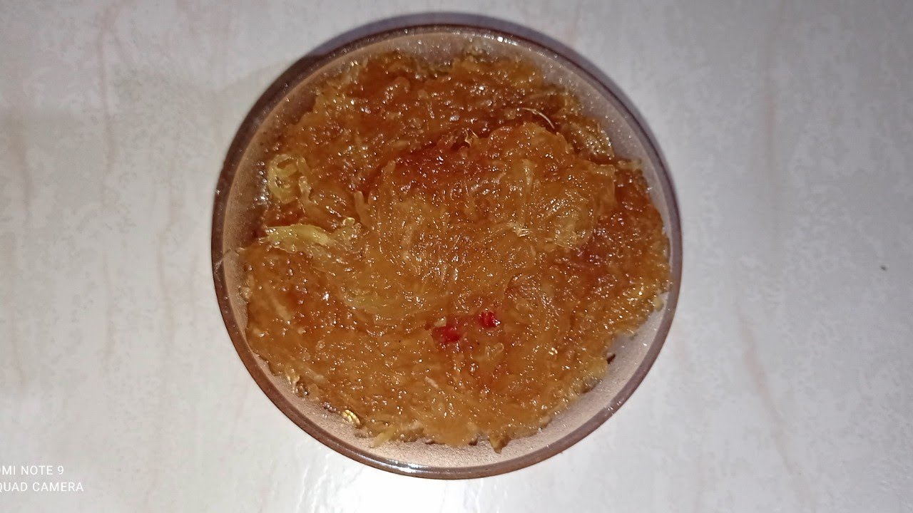 गुळांबा/Gulamba recipe / Raw mango chunda - YouTube