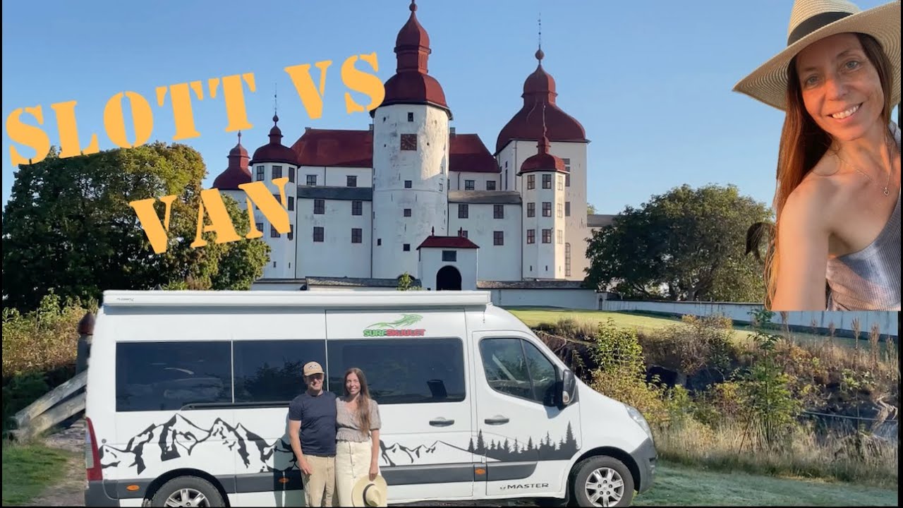 Bygger camp vid ett slott! - YouTube