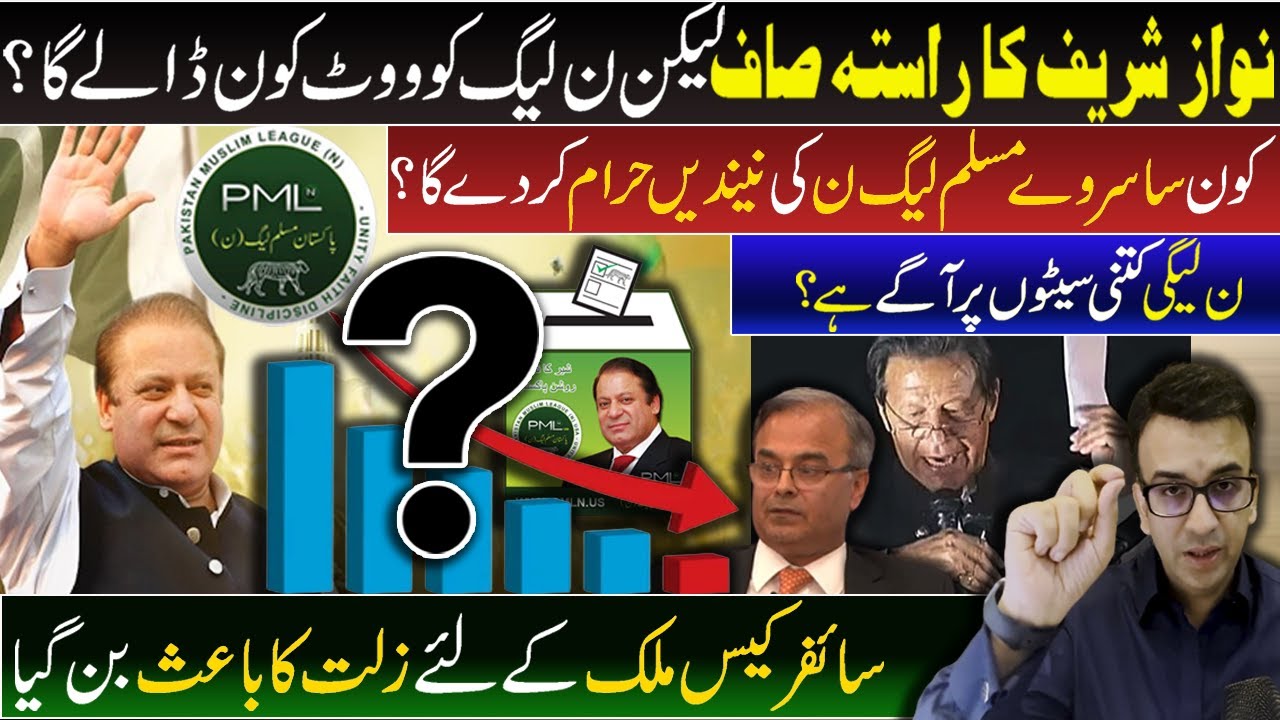 Nawaz Sharif Way is Clear But Who will Vote PML-N? | New Survey on PMLN ...