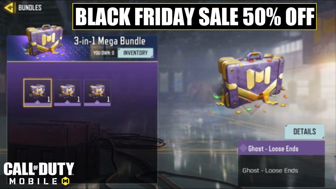 *NEW* Codm Legendary And Ghost Bundle Black Friday Sale 50% Off ...