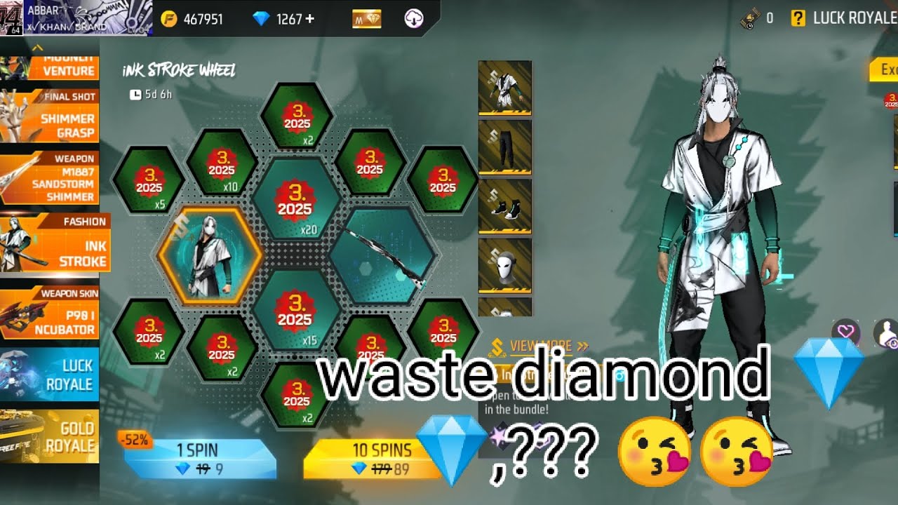 Waste diamond for buy ink stroke bundle - YouTube